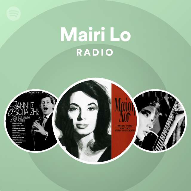 Mairi Lo Radio | Spotify Playlist