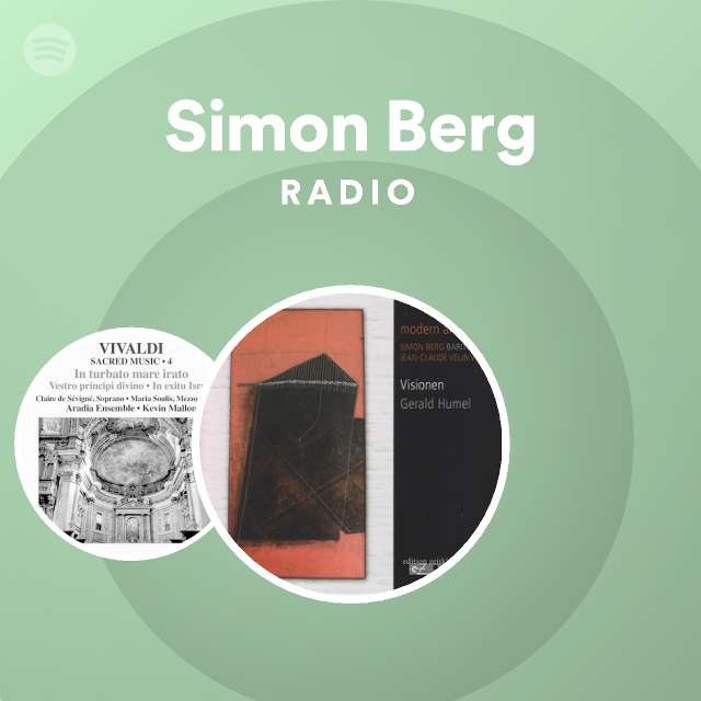 Simon Berg Radio | Spotify Playlist