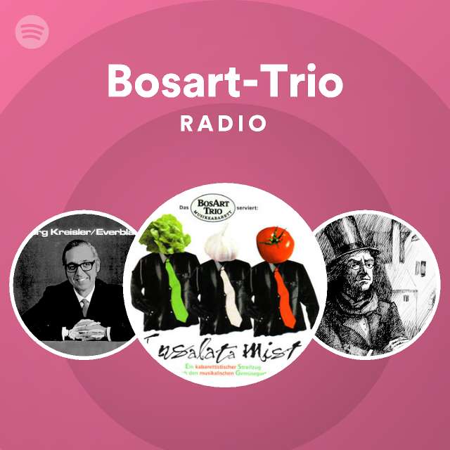 Bosart-Trio Radio | Spotify Playlist