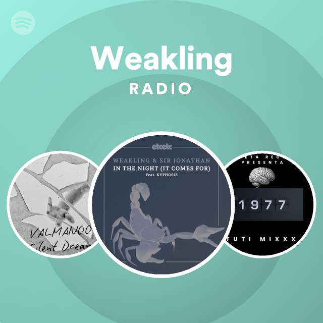 Weakling Radio - playlist by Spotify | Spotify