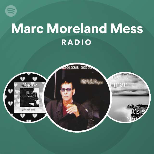 Marc Moreland Mess Radio - playlist by Spotify | Spotify