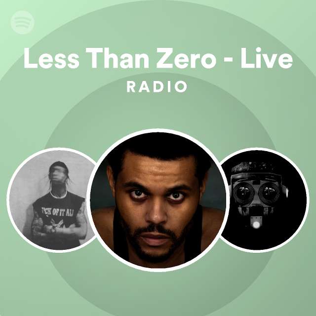 Less Than Zero - Live Radio - playlist by Spotify | Spotify