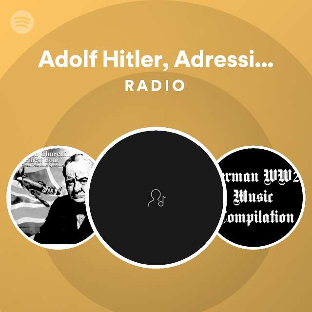 Adolf Hitler, Adressing the Reichstag, September 1, 1939. Radio ...