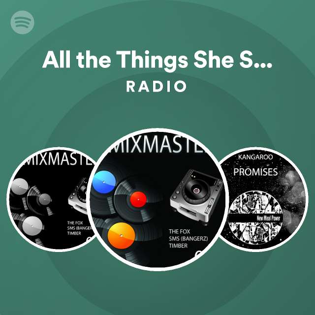 All the Things She Said - 139 BPM Radio - playlist by Spotify | Spotify