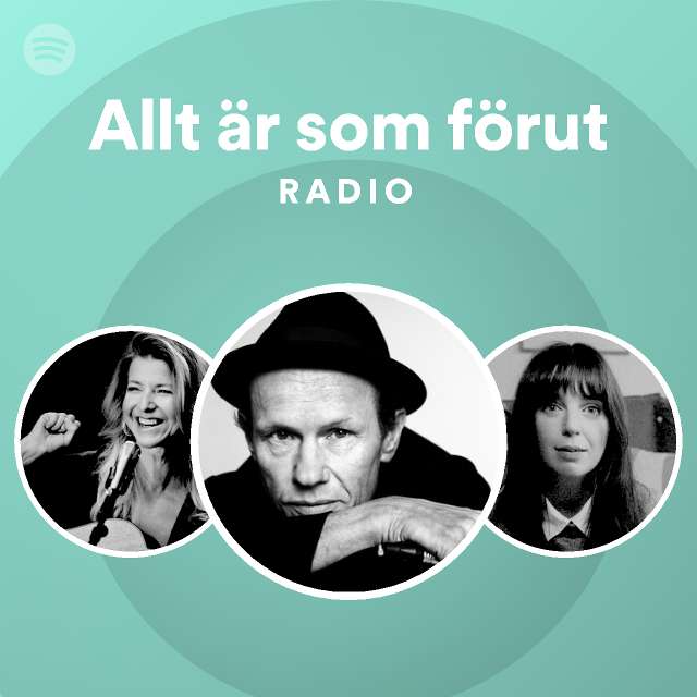 Allt är som förut Radio - playlist by Spotify | Spotify