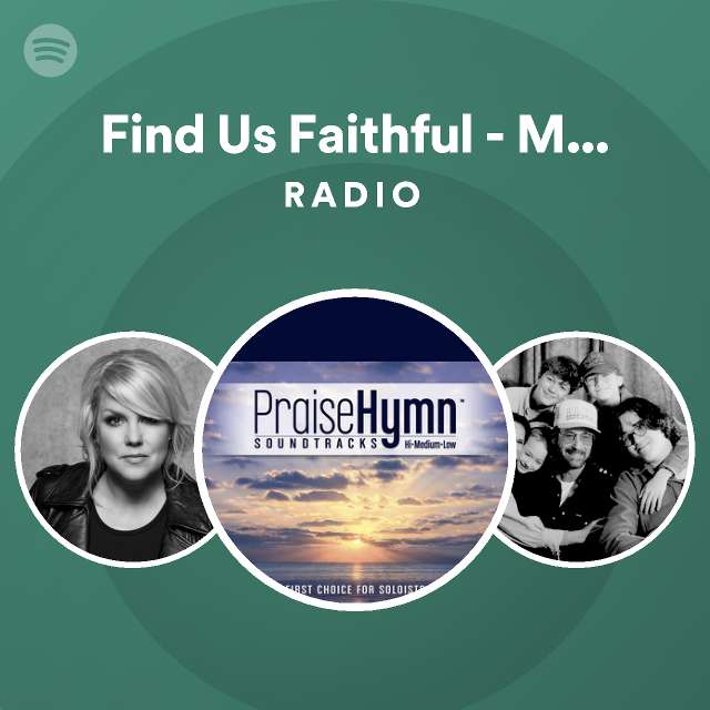 Find Us Faithful - Medium w/background vocals - [Performance Track ...