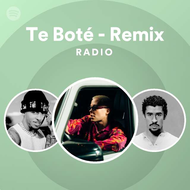 Te Boté - Remix Radio - playlist by Spotify | Spotify