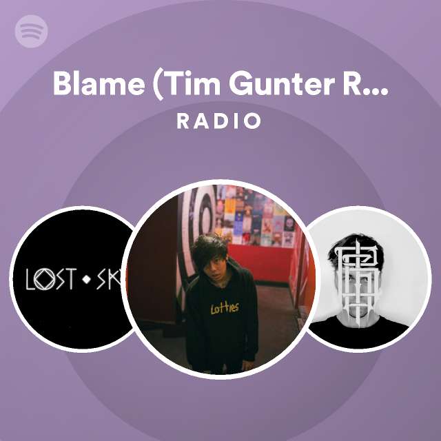 Blame (Tim Gunter Remix) Radio - playlist by Spotify | Spotify