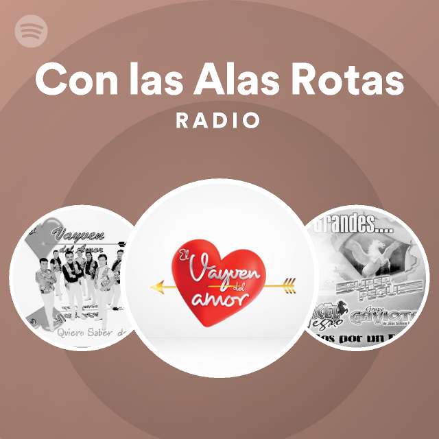 Con las Alas Rotas Radio - playlist by Spotify | Spotify