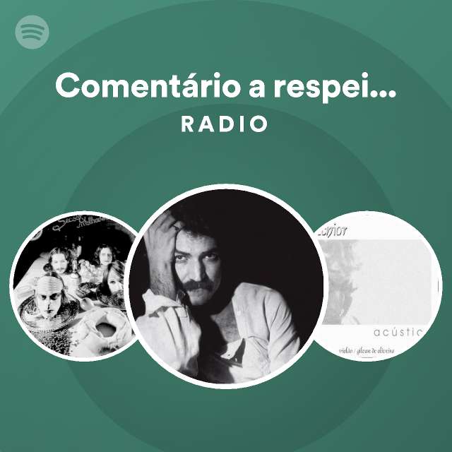 Comentário a respeito de John Radio - playlist by Spotify | Spotify