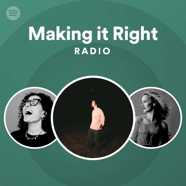 Making it Right Radio | Spotify Playlist