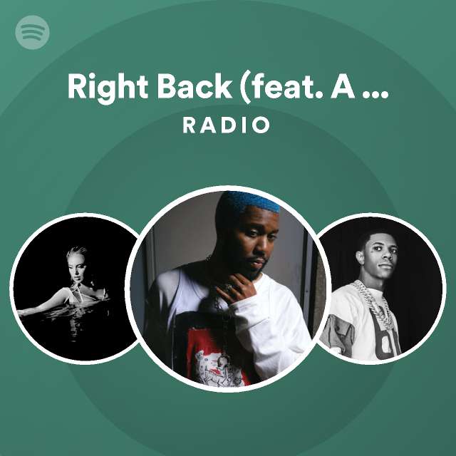 Right Back (feat. A Boogie Wit Da Hoodie) Radio - playlist by Spotify ...