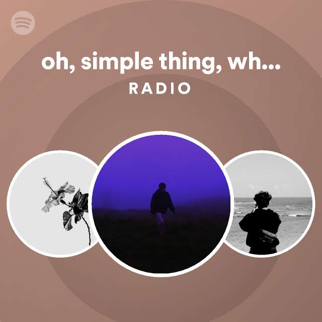 oh, simple thing, where have you gone? Radio - playlist by Spotify ...