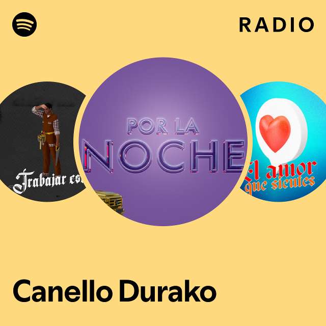 Canello Durako Radio - playlist by Spotify | Spotify