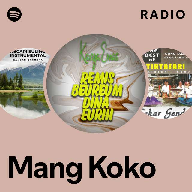 Mang Koko Radio - playlist by Spotify | Spotify