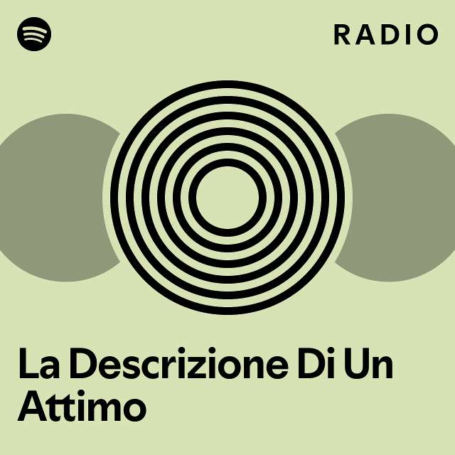 La Descrizione Di Un Attimo Radio - playlist by Spotify | Spotify