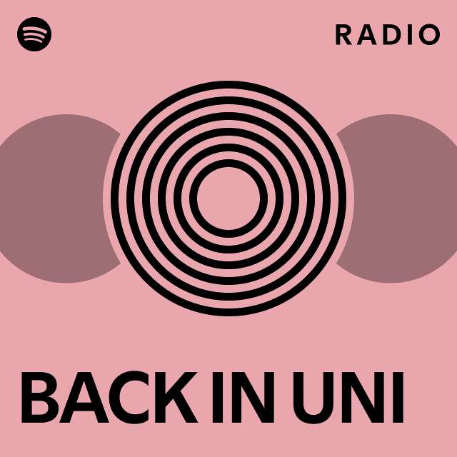 BACK IN UNI Radio - playlist by Spotify | Spotify