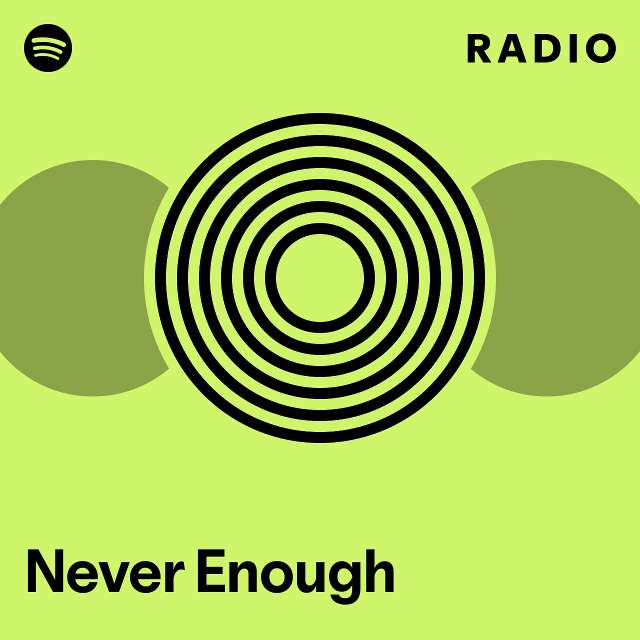 Never Enough Radio - playlist by Spotify | Spotify
