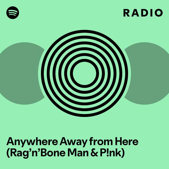 Anywhere Away from Here (Rag’n’Bone Man & P!nk) Radio - playlist by ...
