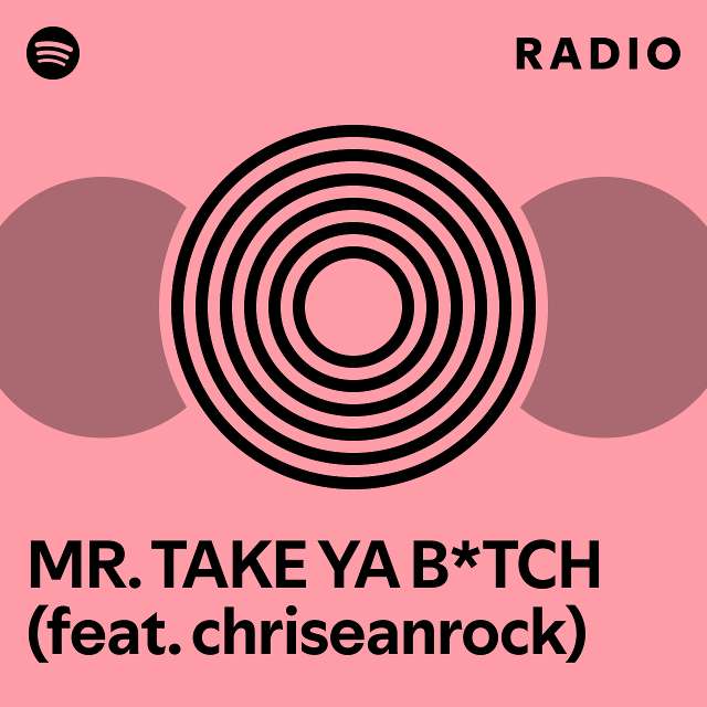 MR. TAKE YA B*TCH (feat. chriseanrock) Radio - playlist by Spotify ...