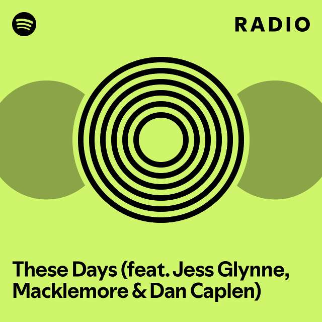 These Days (feat. Jess Glynne, Macklemore & Dan Caplen) Radio ...